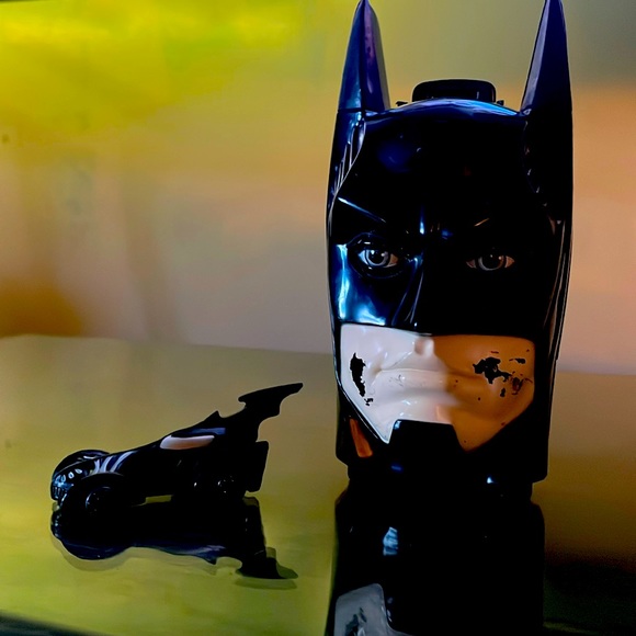 DC Comics | Toys | Micro Batman Helmet Batmobile | Poshmark